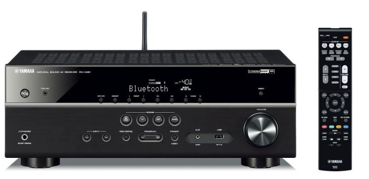 Amplitunery Yamaha MusicCast RX-V381, RX-V481 i RX-V481D