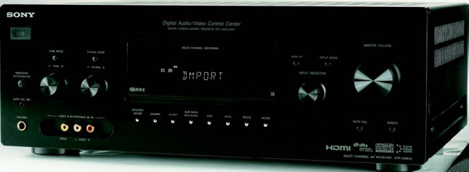 SONY STR-DG910 - Amplitunery AV | Testy w Audio.com.pl